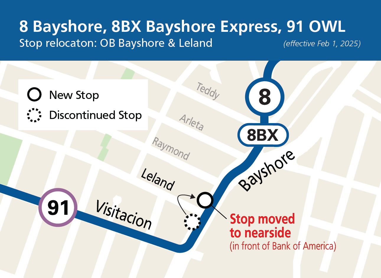 8 8bx 91 Bulletin Map 20241210 Png Sfmta